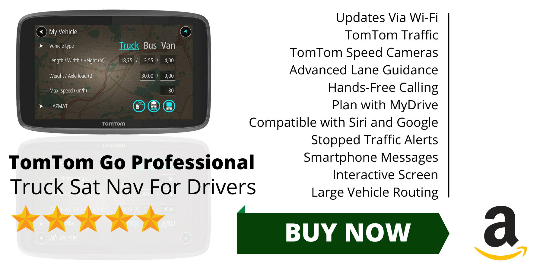 Best Truck Sat Nav 2021 Top 5 Premium & Budget - British Trucking